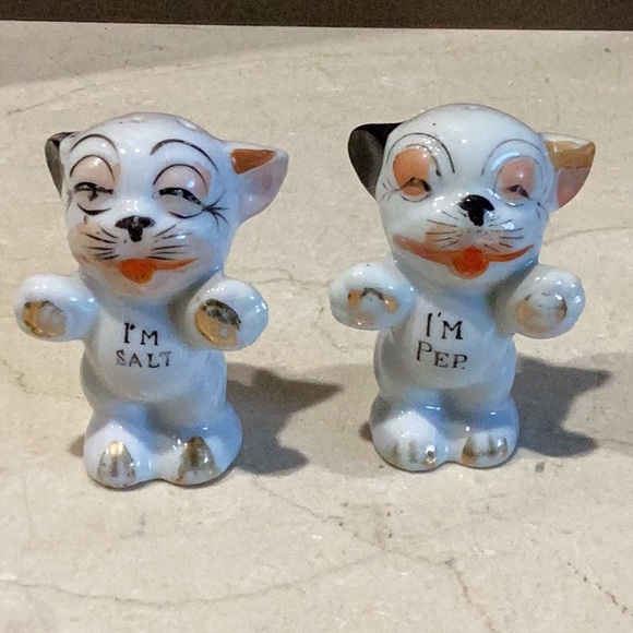 Vintage | Kitchen | Vintage Bonzo Dog Salt Pepper Shakers Im Pep Im ...